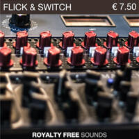 FLICK & SWITCH samples. Unique samples from gear at our control room